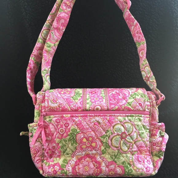 Vera Bradley | Bags | Petal Pink Handbag Wadjustable Shoulder | Poshmark